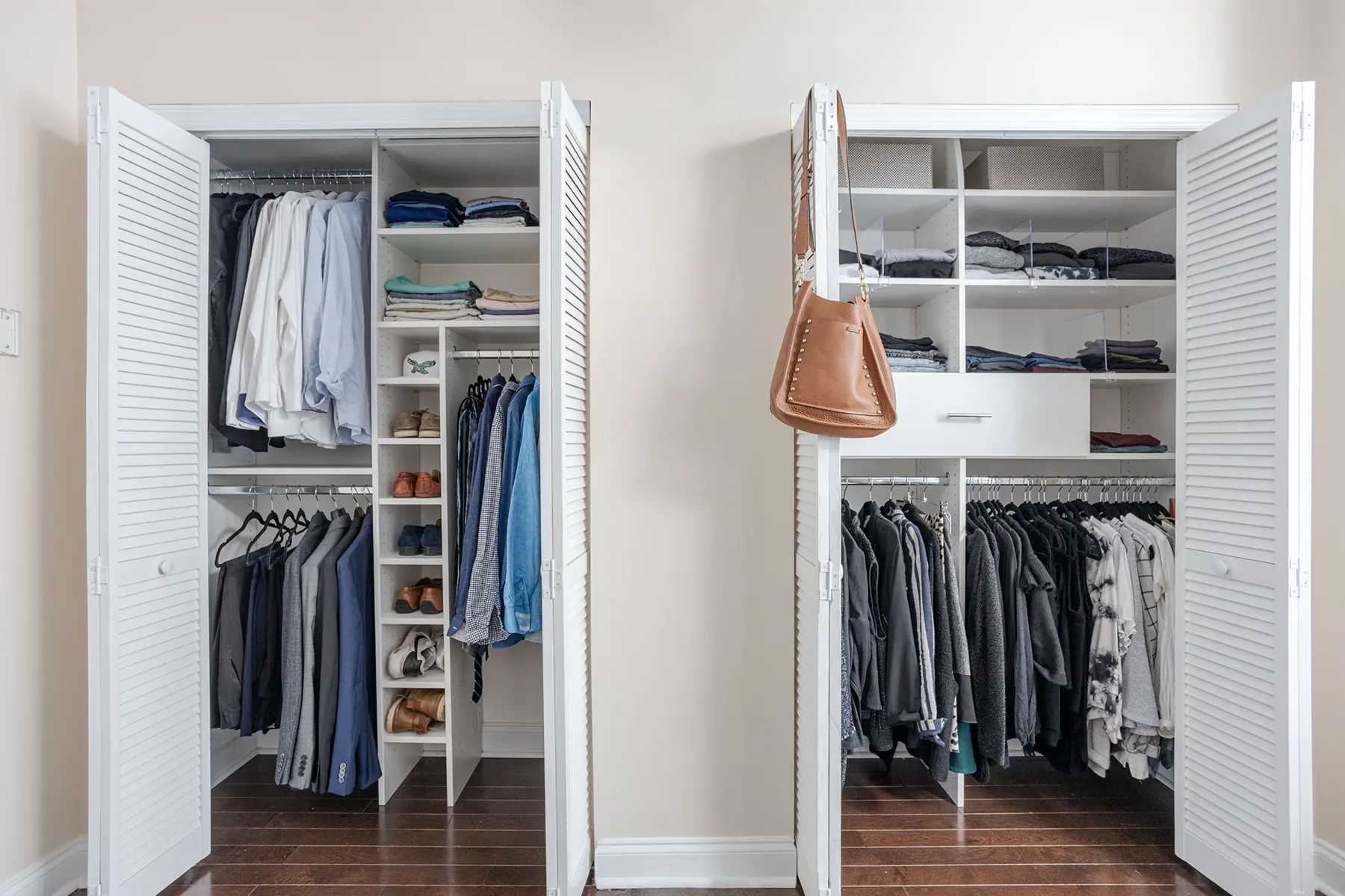 Simple and Sophisticated Reach-In Closet | The Closet Works