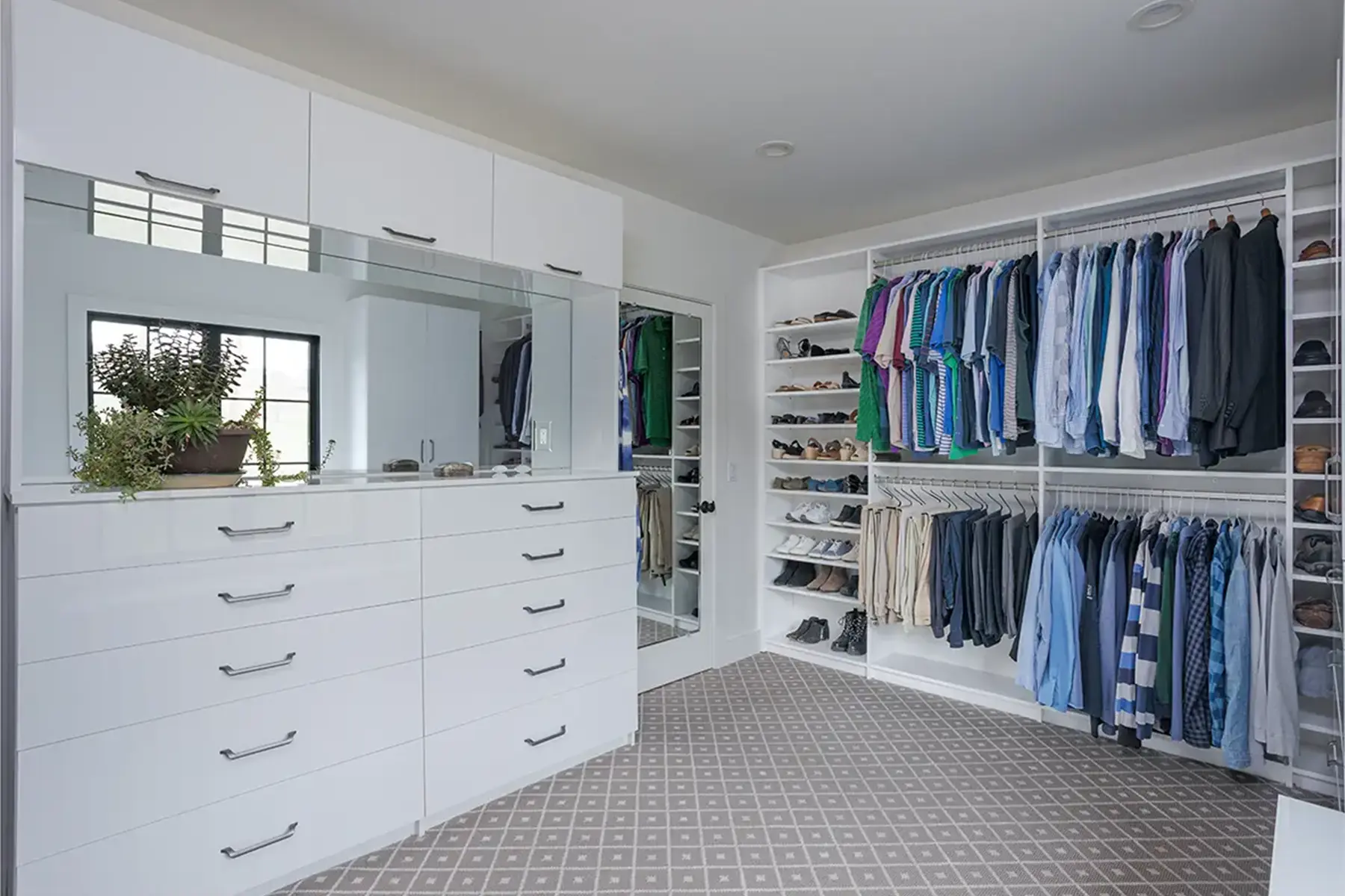 Walk-In Closet Ideas and Organizer Systems | The Closet Works